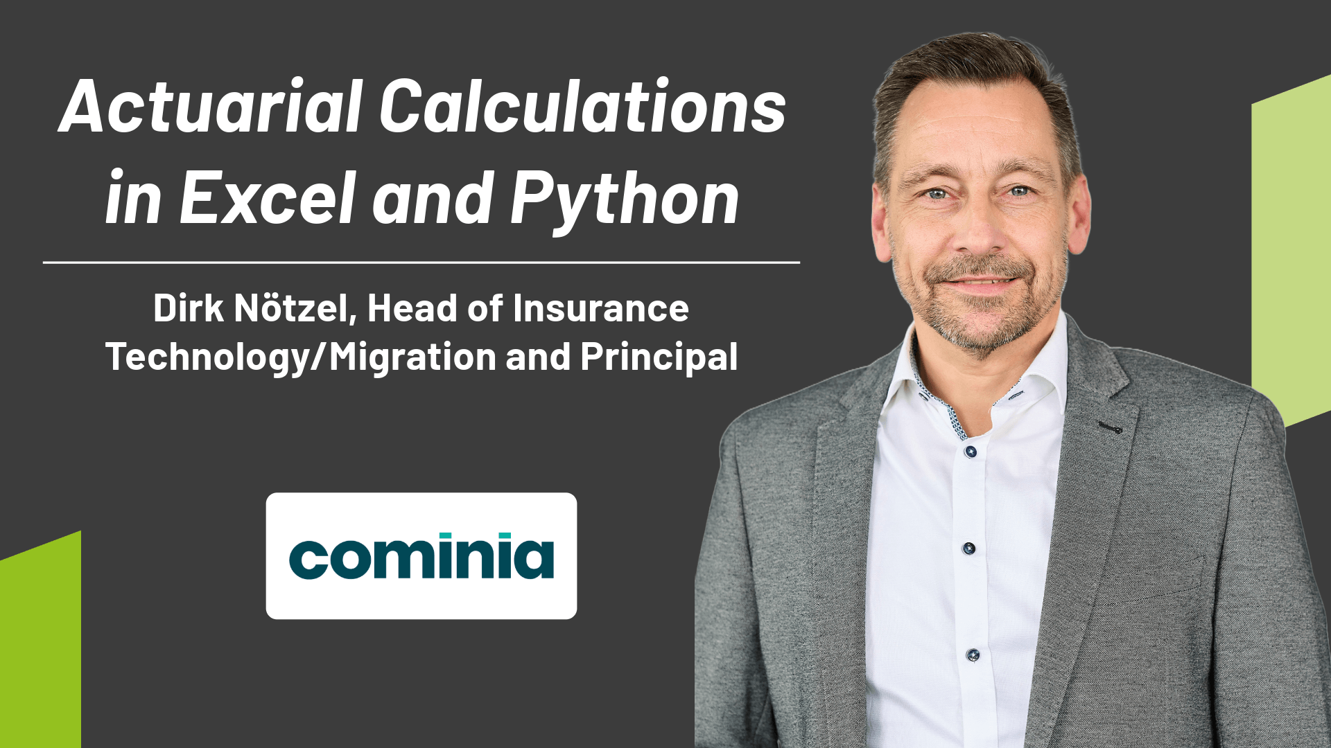 Actuarial Calculations in Excel and Python – A Flexible, Practice ...